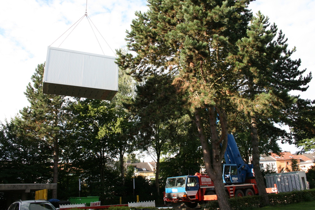 Containerklassen | Gymnasium Würselen